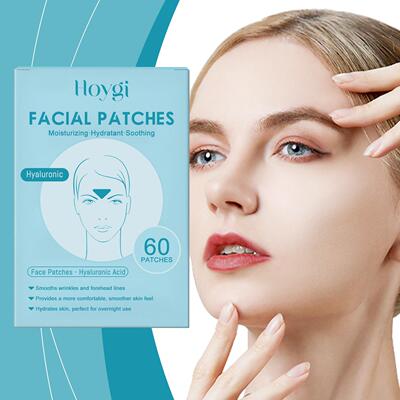 HOYGI Hyaluronic Acid Patches - Moisturizing Facial Care and