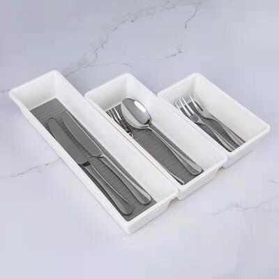 Multi-style and multi-functional kitchen cutlery storage box
