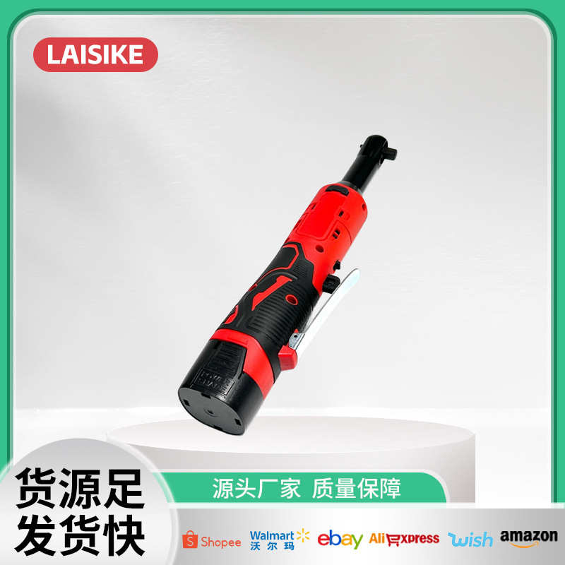 无刷16.8v直角扳手外贸家用便携式舞台桁架角向电动棘轮扳手
