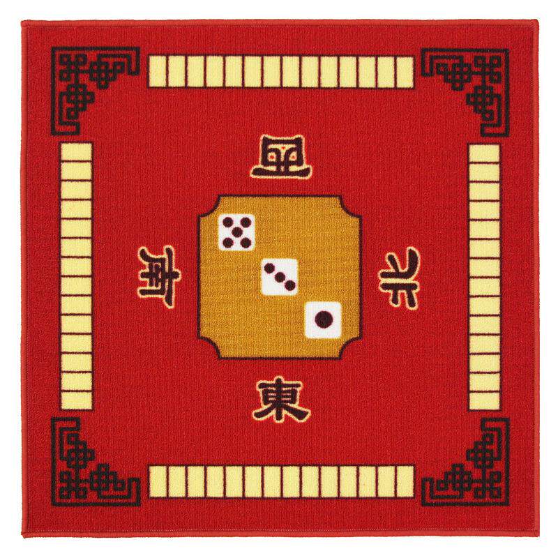 打扑克牌专用桌布打牌桌布正方形麻将静音桌布中式四方方桌牌九