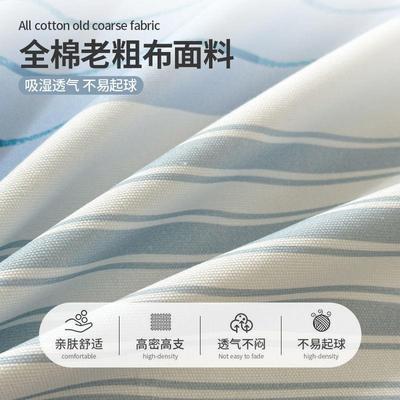 2025款纯棉件老粗床单单加厚亚布麻宿舍PEE新单人三件套炕单