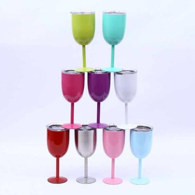 Stainless Steel Red Wine Cup Anti-broken Wine Glasses