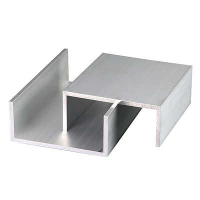 U型槽铝140*60*6氧化槽铝内径128mm工业铝槽铝导轨滑轨型材批发