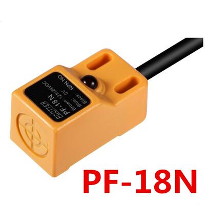 原装全新ECOTTER方型接近开关PF-18N三线NPN常开24V正品质量保证