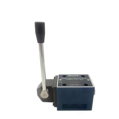 万尔福WANERF液压双向手动换向阀4WMM10G-80弹簧复位手操阀F定位