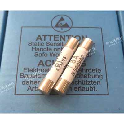 舒特SCHURTER保险丝SHT6.3x32慢速陶瓷管 T1AH500V/SHT系列