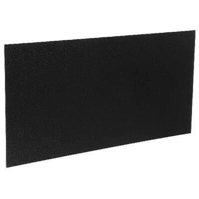ABS 12x12x0.060 Inches Black DIY Crafts Model Plastic Sheet