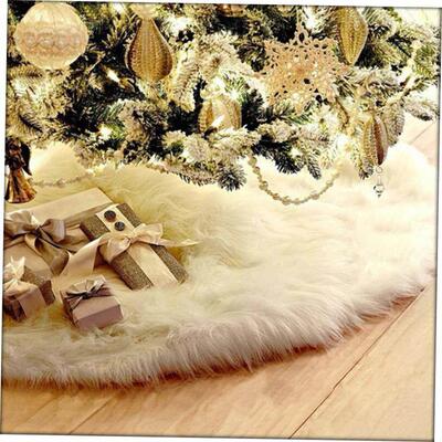 Christmas tree dress pure white Christmas holiday