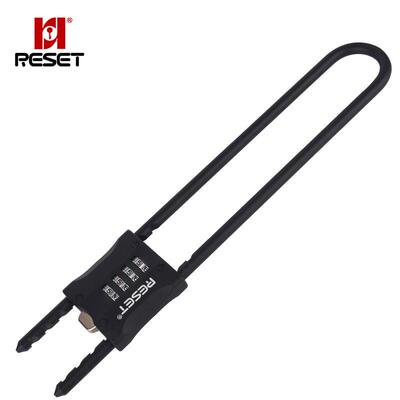 RESET锐赛特RST-148玻璃门密码锁抗液压剪双门文件柜拉手U型插锁