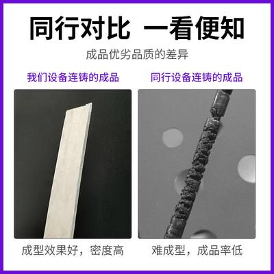 丰金属BF-30WDM连铸机 高密线度金银棒材管材铸造设备 材贵铜宝杆
