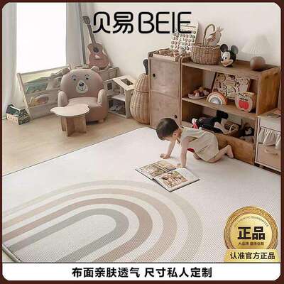 儿童爬爬垫xpe双面加厚布面家用婴儿爬行儿童游戏地垫宝宝爬行垫