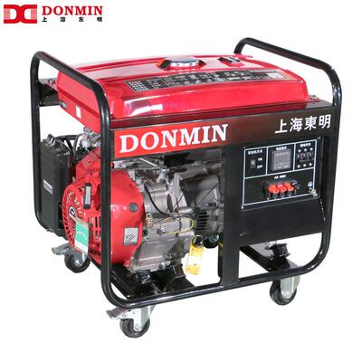 东明DONMIN三相7KW手动小型应急户外备用汽油发电机DMS9000CX