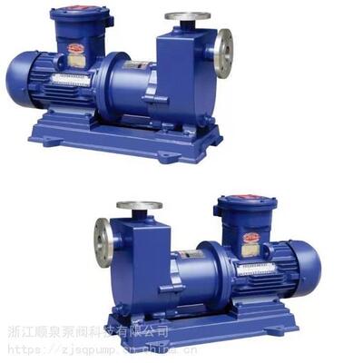 ZCQ型不锈钢自吸磁力驱动泵304/316耐酸碱防腐蚀无泄露防爆化工泵