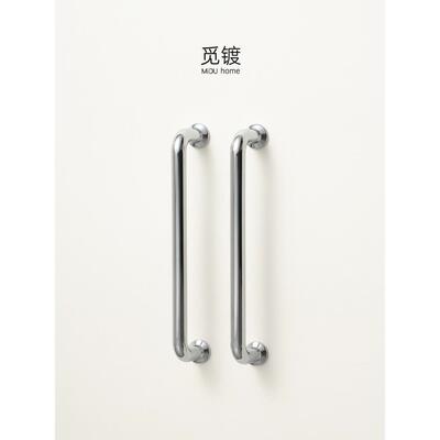 意大利Normcore把手法国衣柜门鞋柜橱柜抽屉亮银镀铬现代简单长柄