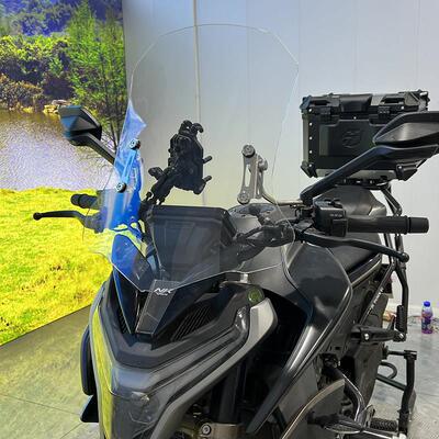 适用于东风800Nk摩托车Nk-C22前风挡玻璃前风挡玻璃导风板改装零