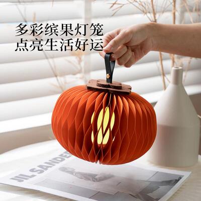 十八纸缤果灯笼小灯卧睡眠夜灯手提灯儿童S101-WC5室2026新款节庆
