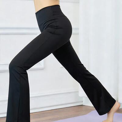 Women Waist Leg Pants Pockets Comfortable Daily Commute