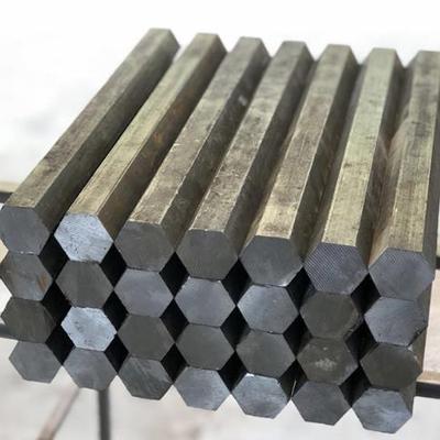 可切零国标45#号钢六角钢棒1045中碳钢 S45C冷拉光亮六方钢六棱柱