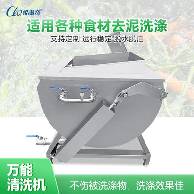优选能涡流GNU大型清洗机 青西红柿菜小洗番茄多功万能洗菜机鱼肉