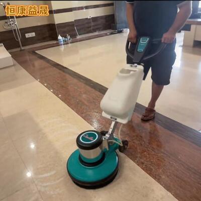 HY2807地A动多功能电刷手地机毯清洗机器酒店工厂推式商用洗地机