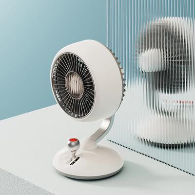 复古卡丁车钮台扇可120°风旋转式+6690°俯仰旋带夜灯创意桌面风