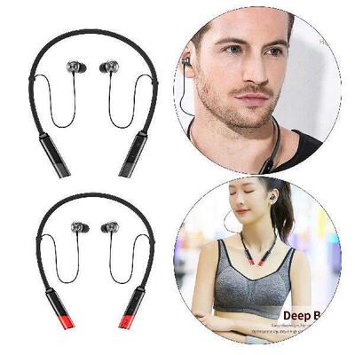 Sports Headset Neckband Headphone Noise Cancellation