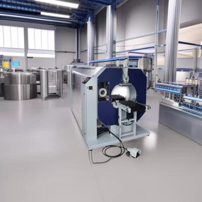 2026意大利ROBOPAC水平缠绕机COMPACTA 车灯缠绕机 灯具包装