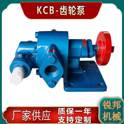 电动齿轮泵卸油泵汽油柴油化工泵KCB-55铸铁泵