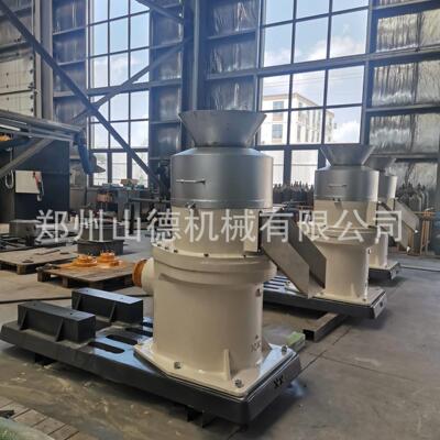 750型平模挤压造粒机 牛粪圆柱有机制粒机养殖户饲料生产线