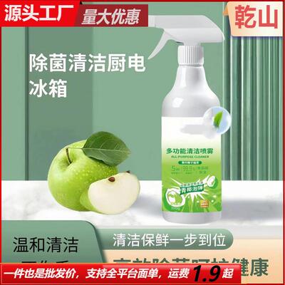 Multi-purpose cleaning spray for refrigerators, stain remova