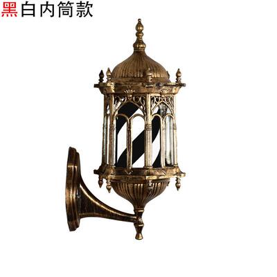 转美发防型彩光宫灯水转灯理发店节能壁挂式复古风挂小壁灯THO灯