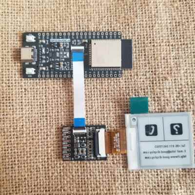 ESP32点屏开发板 ESP32 DevKitC开发板 ESP32墨水屏驱动板