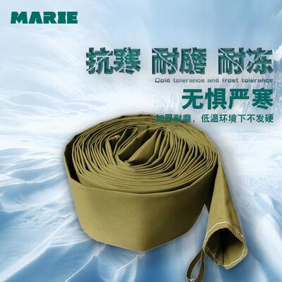 帆布农用抽水带软管浇水灌溉水泵布水带3寸4寸6寸8寸抽水管