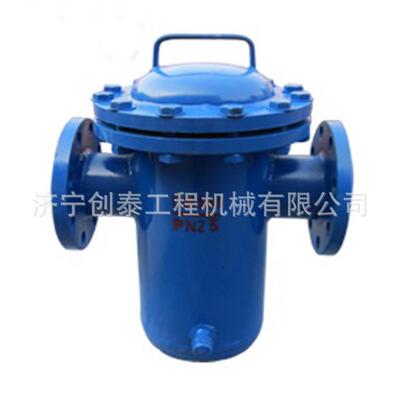 SBL蓝篮式过滤器法兰直通平底兰式桶式过滤器快开篮式不锈钢滤网
