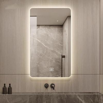 无铜银镜智能浴室镜带灯触摸屏卫生间玻璃镜子防雾卫浴镜定制