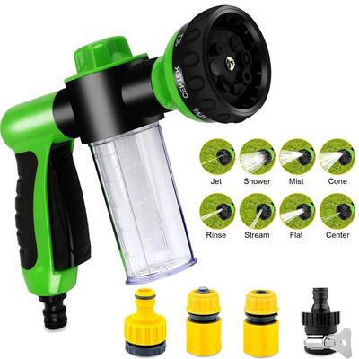 Dog Shower Sprayer 8 in 1 Pet Bath Cleaning Cat Dog Shower G