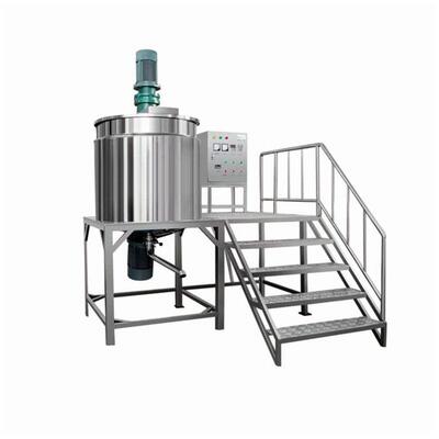 中核机械不锈钢电加热真空乳化罐RHG-500高速分散搅拌缸