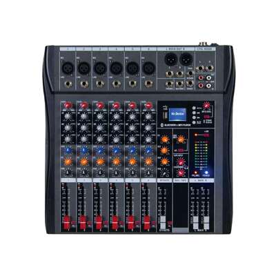 CT系列6路8路12路16路调音台混音器专业演出调音设备48V幻象电源