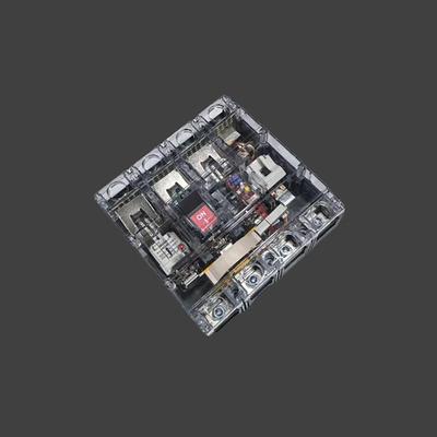 塑壳漏电RCM1L-630A漏电断路器 4极断路器 低压开关