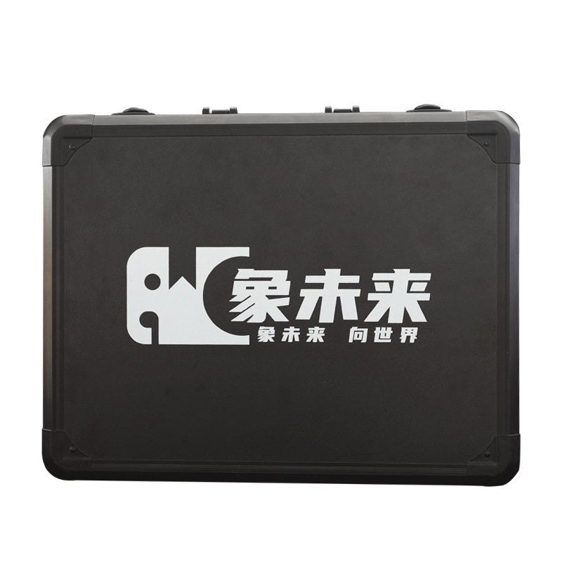 厂家直供黑色铝合金仪器箱承重抗压多种款式工具箱防震EVA内衬