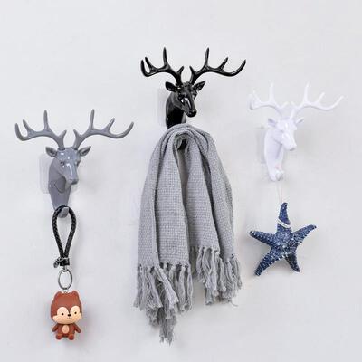 Creative Deer Antler American Style Home Decor Hooks, Unique