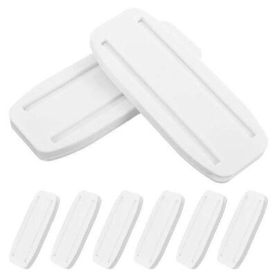 8 Pcs Power Strip Fixator Socket Holder Wall Mount Punch