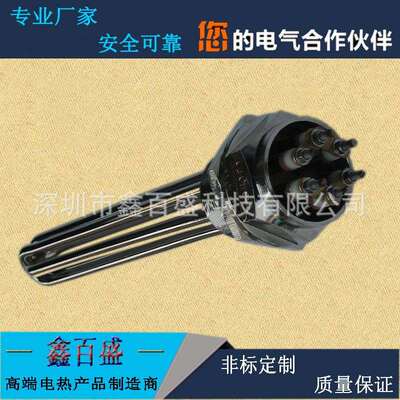 导工热不锈钢加热N棒D4XBS-SKBX0DN50螺纹丝扣加热器业水槽电热油