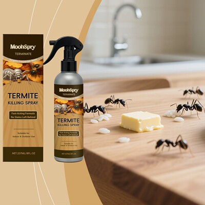MOONSPRY Ant Repellent Spray - Indoor and Outdoor Use for Ho