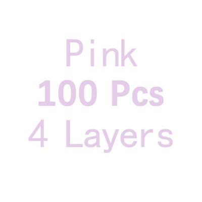 50Pcs Black Face Mask Surgical Disposable 3 Layers Medical