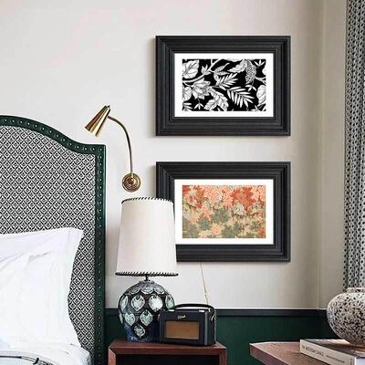 法发式中古风沙背景墙挂画样板间工WVR里装客厅卧蒙德安室小众艺