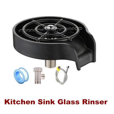Kitchen Sink Glass Rinser Cup Washer Bottle
