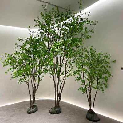 仿真绿件植摆楼吊钟假树马木室内梯下客厅橱窗植醉物厂家直供装饰