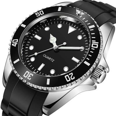 Diver Inspired Rotating Bezel 42mm Man Watch Japan Movement