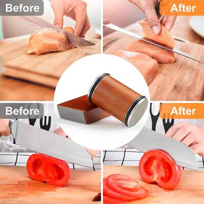 器快速手动磨刀磨刀滚轮滚动套装sharpener knife利器器磨